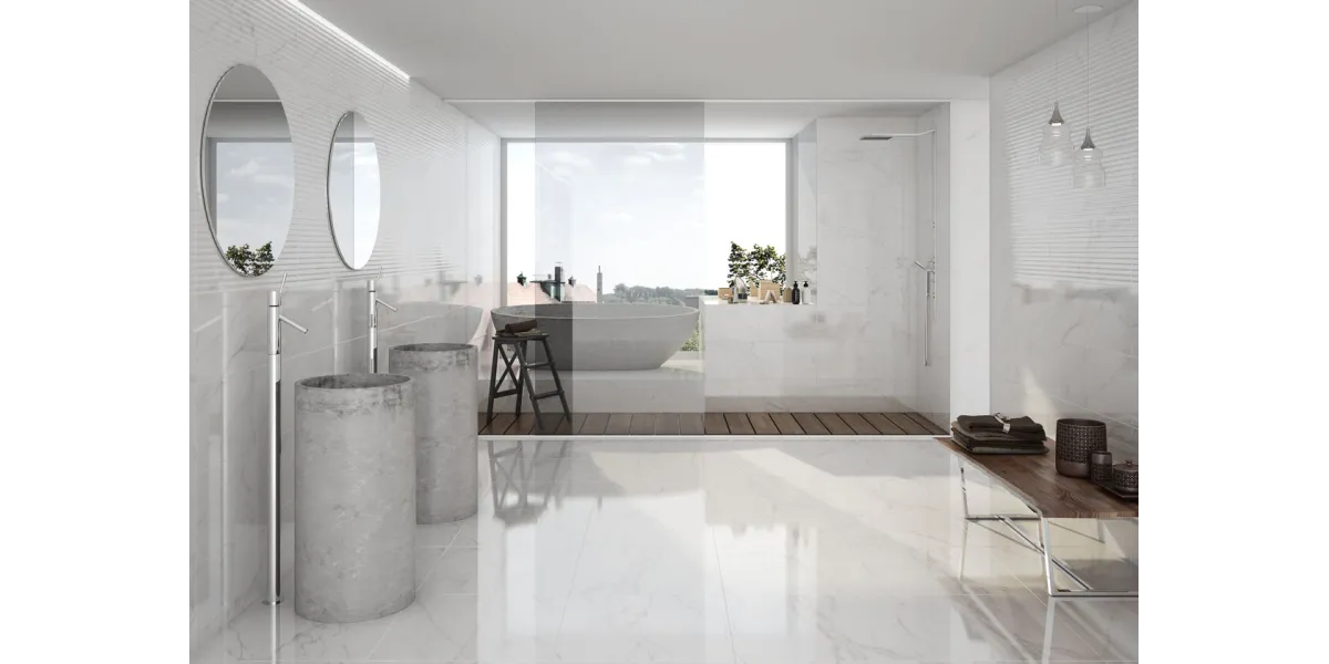 Carrelage mur New wave Décor 30x90 cm - Réflex Boutique