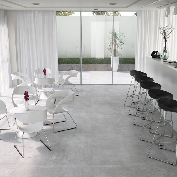 Carrelage sol moderne Don Angelo pearl 60x120 cm - Réflex Boutique