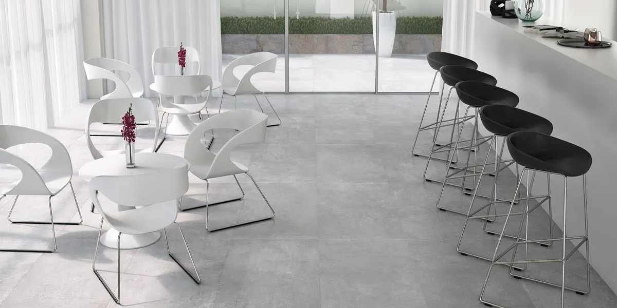 Carrelage sol moderne Don Angelo pearl 30x60 cm - Réflex Boutique