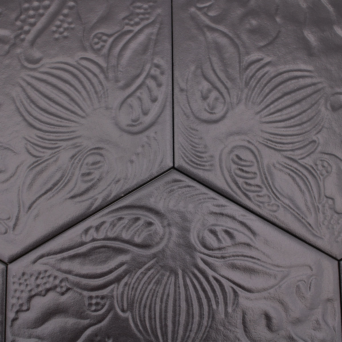 Carrelage sol hexagonal Terracotta terre 40x35 cm - Réflex Boutique