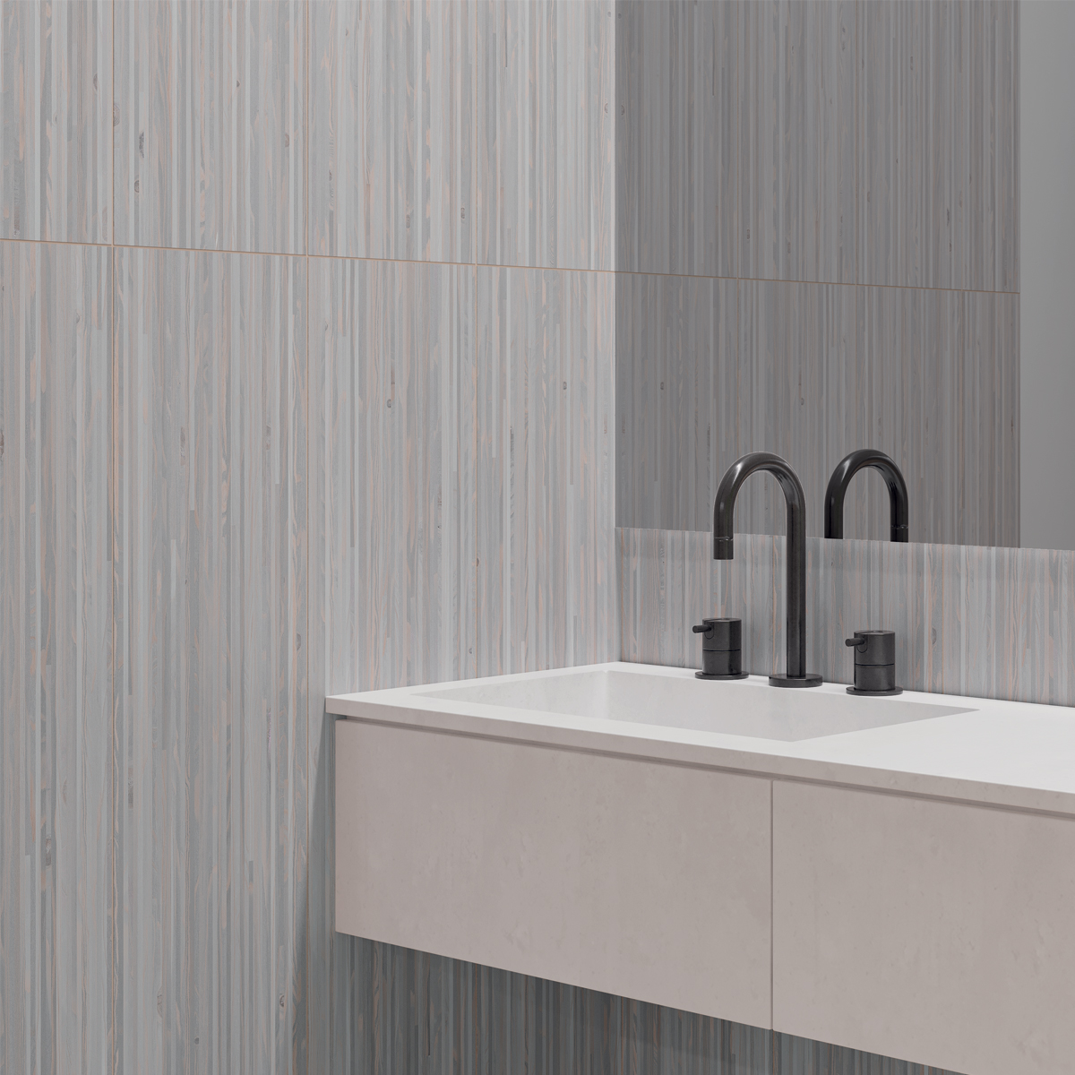 Carrelage mur Bambou Roble Soft 20x120 cm - Réflex Boutique