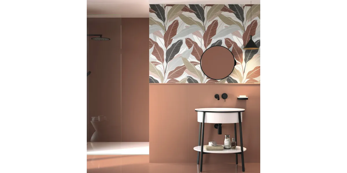 Carrelage sol et mur Pure rouge 60x120 cm - Réflex Boutique