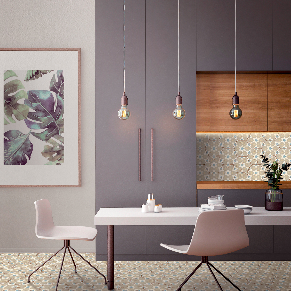 Carrelage sol hexagonal Vagabond Hanna 21x25 cm - Réflex Boutique