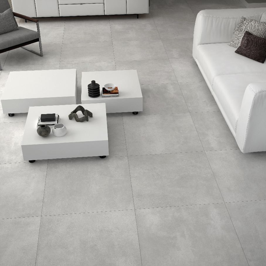 Carrelage sol moderne Cristalli graphite 60x120 cm - Réflex Boutique