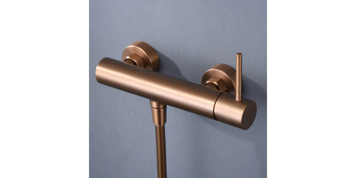 Mitigeur Douche Milan Or Rose - Réflex Boutique