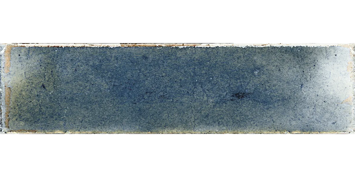 Carrelage mur effet zellige Rabat Vert de bleu Brillo 6×24,6 cm ...