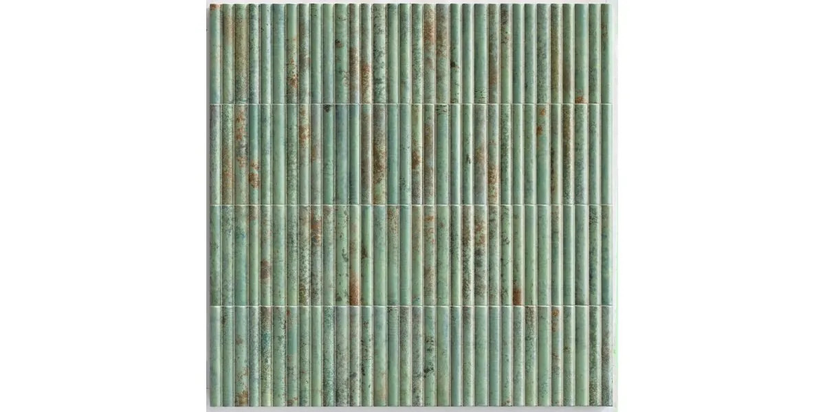 Carrelage mur effet zellige Tanger blanc 15x30 cm - Réflex Boutique