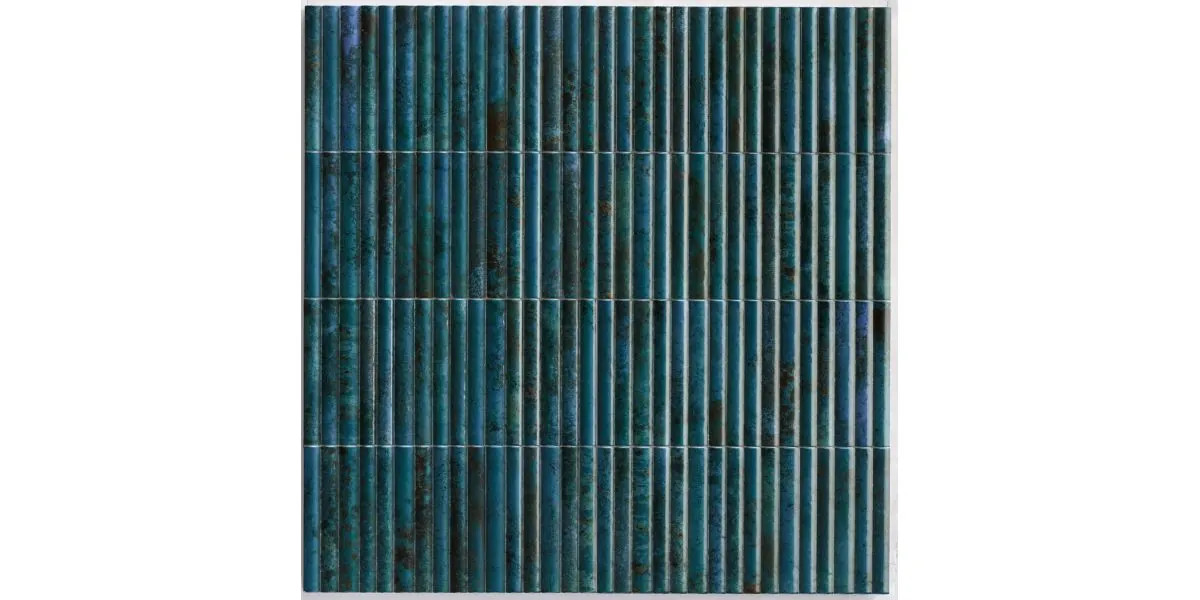 Carrelage mur effet zellige Tanger vert émeraude 15x30 cm - Réflex Boutique