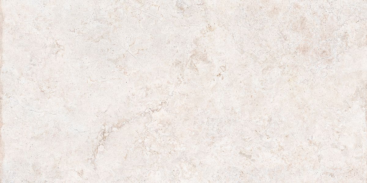 Carrelage sol extérieur effet pierre travertin Pianosa blanc grisé R10 ...
