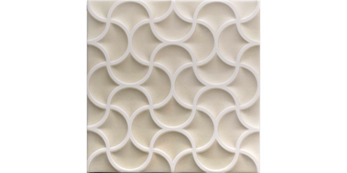 Carrelage mur ancien Ansouis relief terracotta 33x33 cm - Réflex Boutique