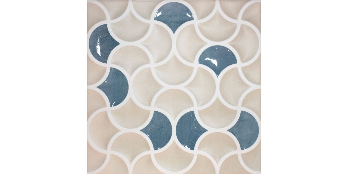 Carrelage mur ancien Ansouis relief terracotta 33x33 cm - Réflex Boutique